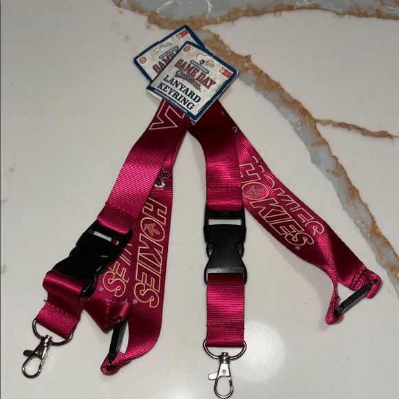 Virginia Tech | Accessories | New Virginia Tech Hokies Maroon Lanyard ...